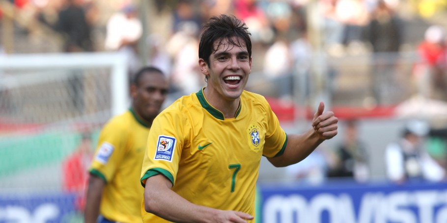Kaká O Jogador Mais Bonito Da Seleção Brasileira De Todos Os Tempos